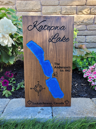 Katepwa Lake Sign | Made On Brookhouse