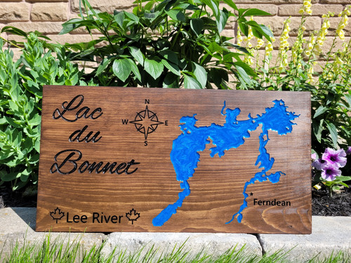 Lac du Bonnet Sign | Made On Brookhouse