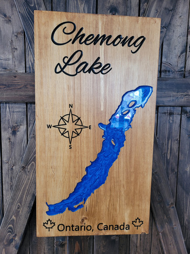 Chemong Lake Sign | Made On Brookhouse