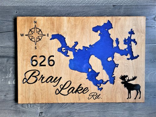 Bray Lake Sign | Made On Brookhouse