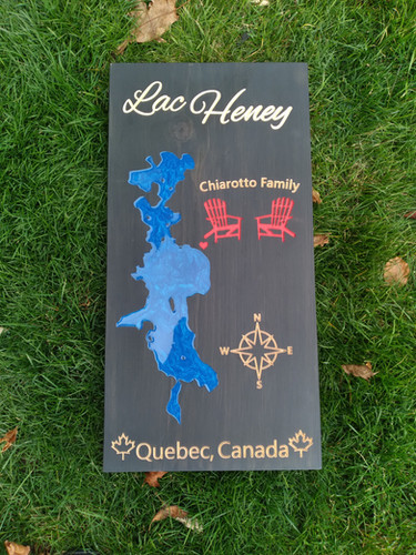Lac Heney Sign | Made On Brookhouse