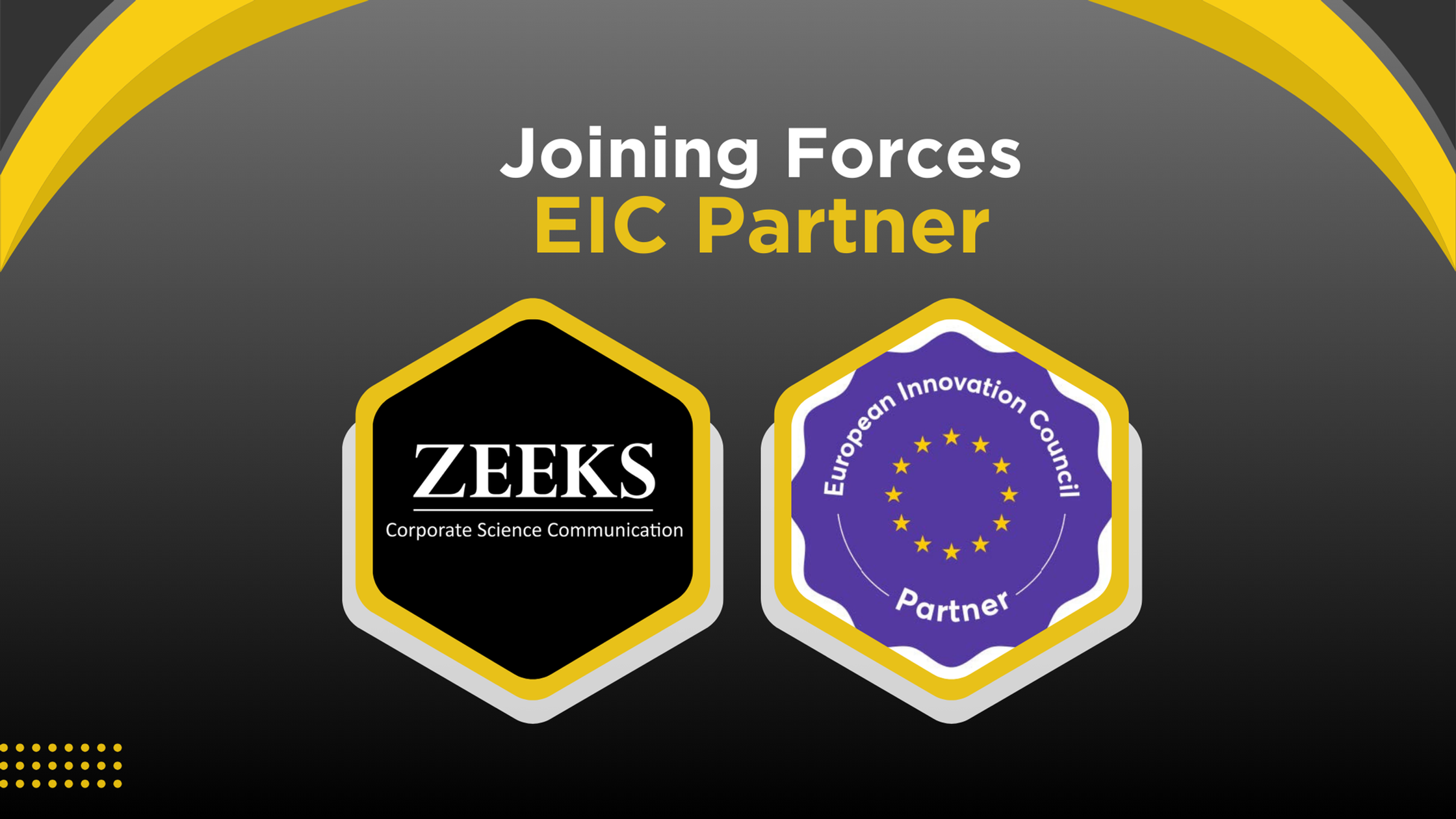 Zeeks Joins the European Innovation Council (EIC) Ecosystem Partnership Programme
