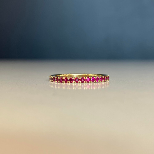 Ruby & Gold Band | AinsleyFineJewellery