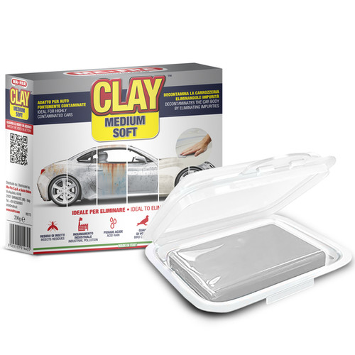 Clay Bar Medium Soft (Grey) | MaFra Canada