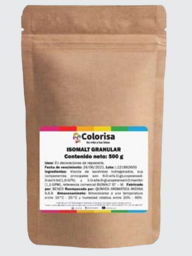 AZUCAR ISOMALT X 500 GR | Dist El Panificador