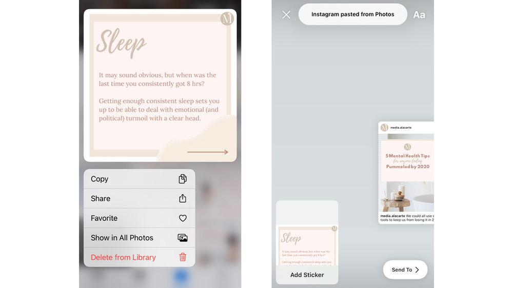 How to Make Unique Designs for "New Post" Stories on Instagram