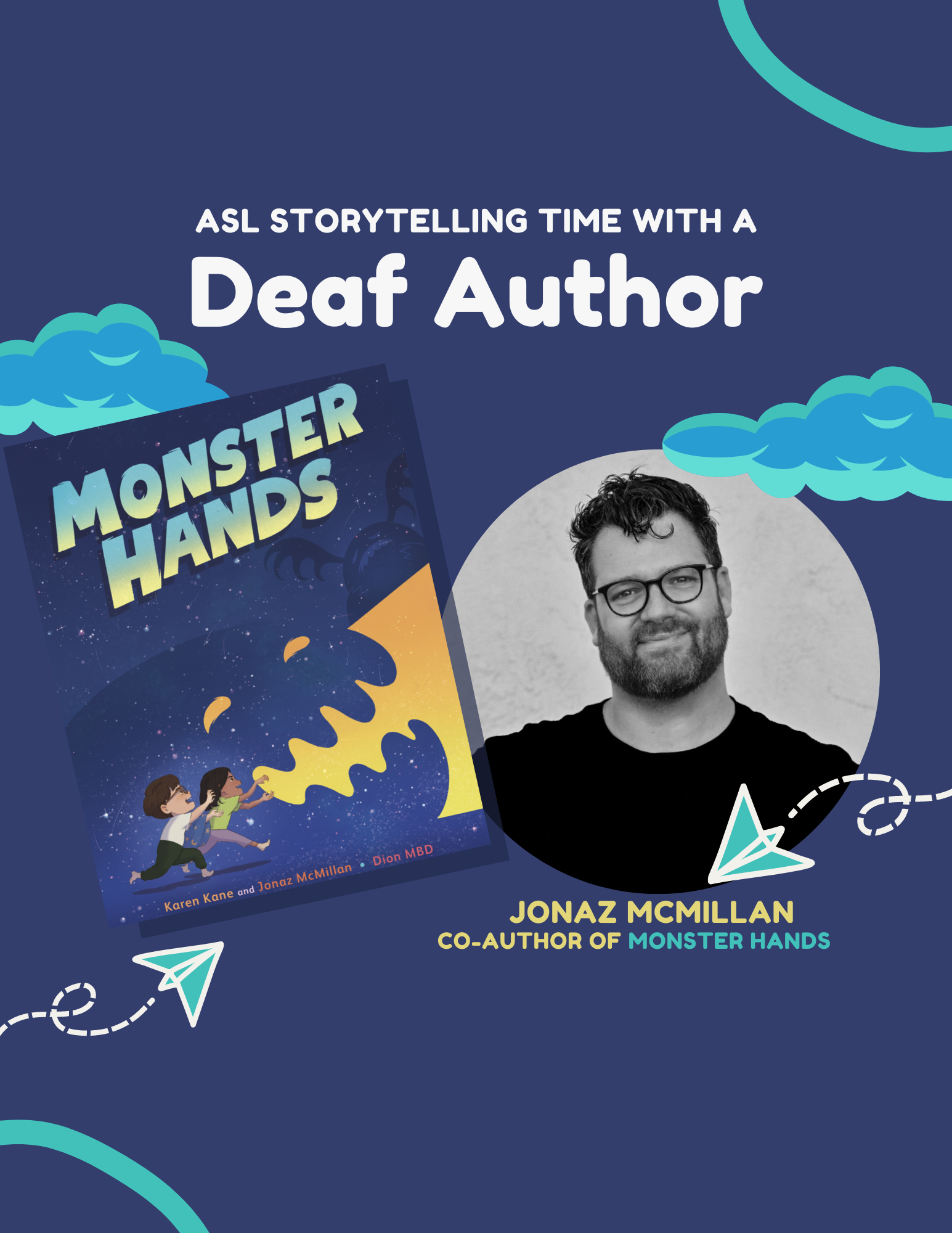 ASL Storytelling Time with Jonaz McMillan | MDCC