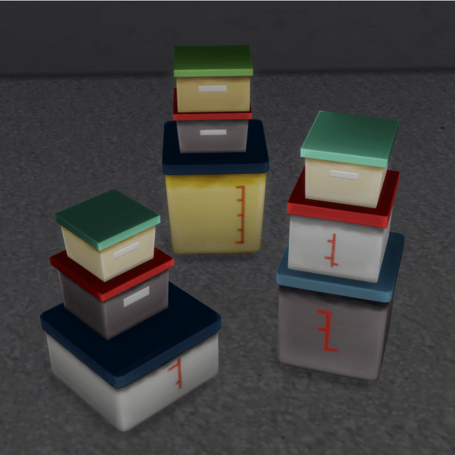 Industrial Pantry Clutter · Sims 4 CC Objects