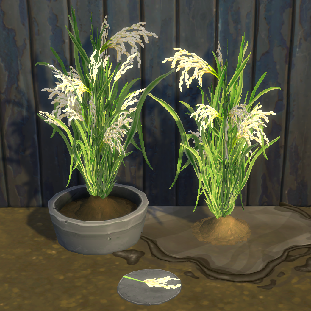 Download Rice Harvestable & Plant - The Sims 4 Mods - CurseForge