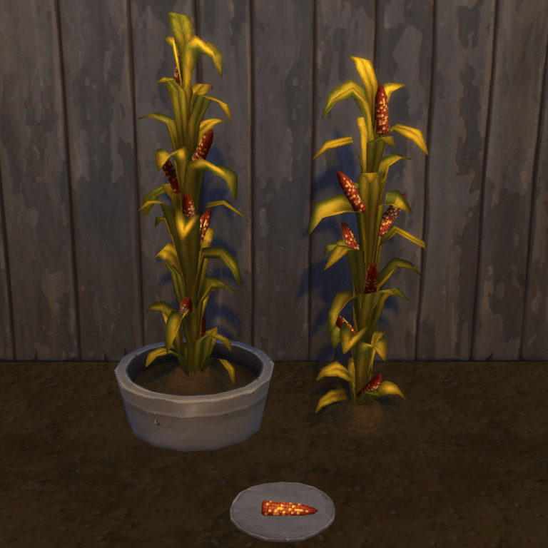 Field Corn Harvestable & Plant - The Sims 4 Mods - CurseForge