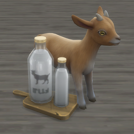 Goat Milk · Sims 4 Crafting CC