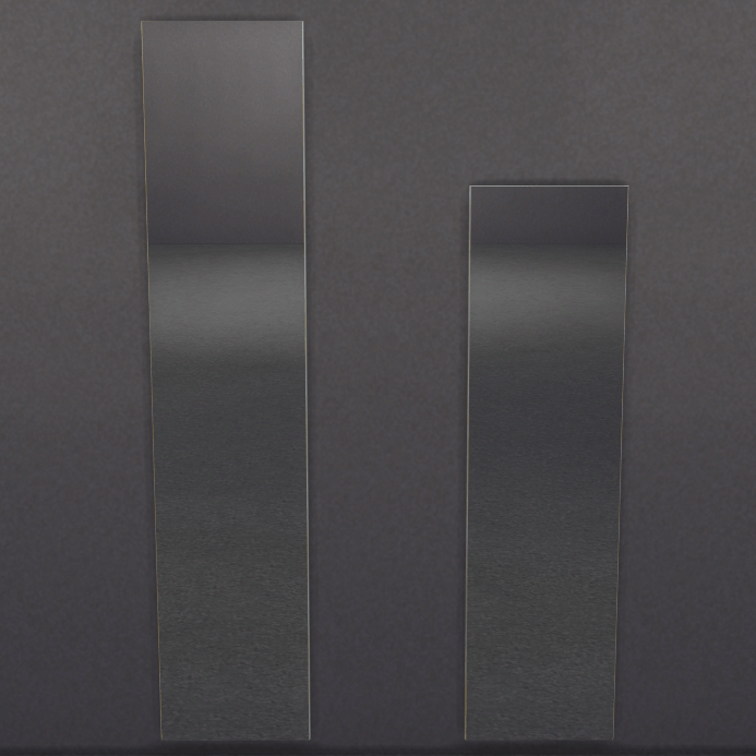 Straight Up Wall Mirrors · Sims 4 CC Objects