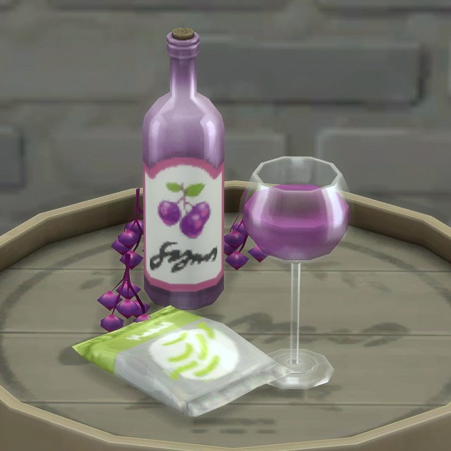 Huckleberry Nectar · Sims 4 Crafting CC