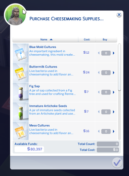 Cheesemaking Skill · Sims 4 Mods