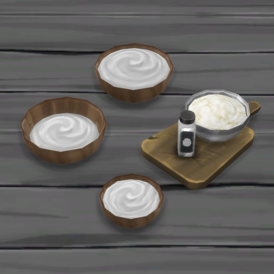 Cream Cheese · Sims 4 Crafting CC