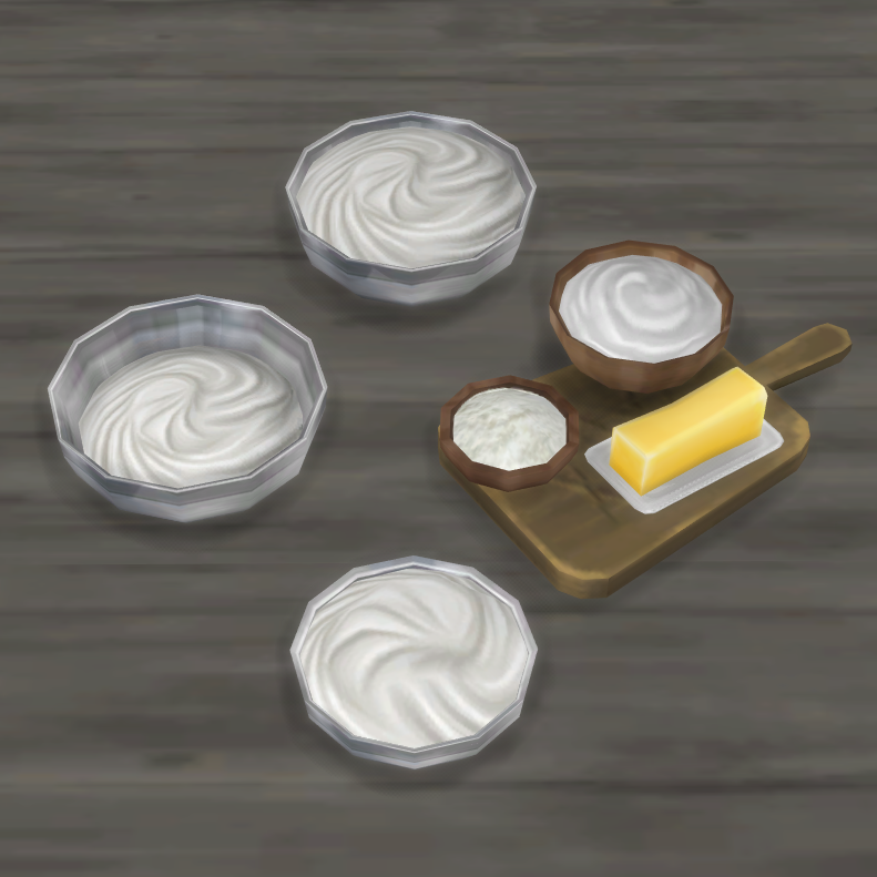 Cream Cheese Frosting · Sims 4 Crafting CC