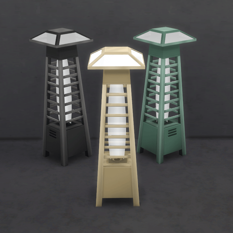 Mythical Patio Lamp Recolors · Sims 4 CC Objects