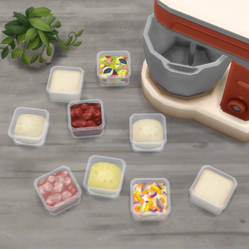 Custom Prepped Ingredients · Sims 4 Crafting CC
