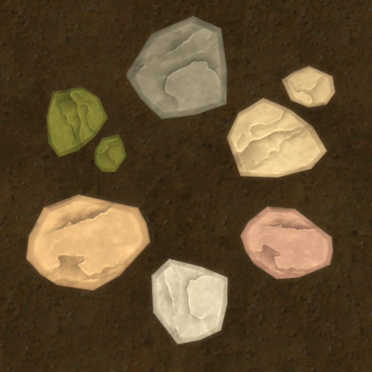 Garden Path Stones · Sims 4 CC Objects