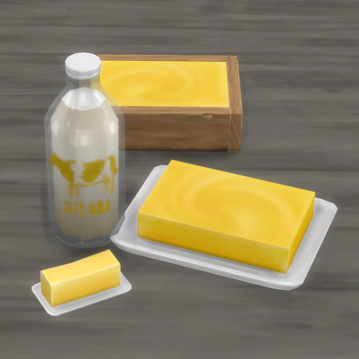 Butter · Sims 4 Crafting CC