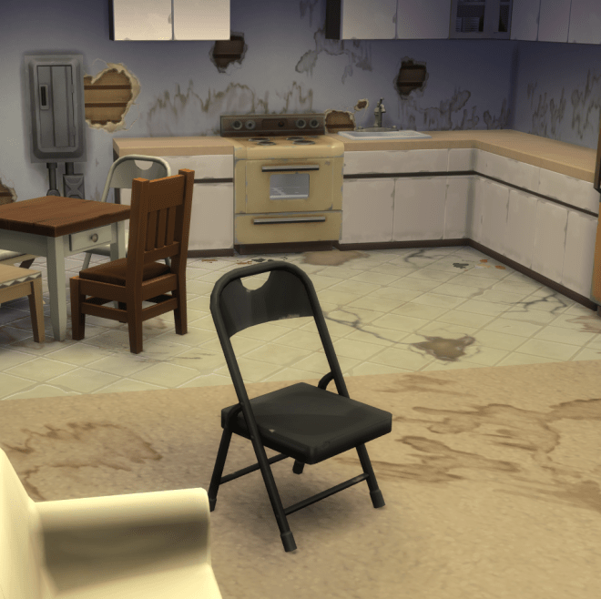 Wall & Floor Crack Addons · Sims 4 CC Objects
