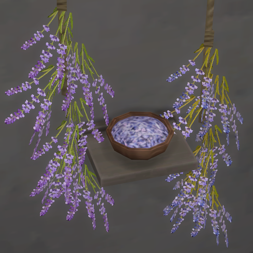 Dried Lavender · Sims 4 Crafting CC