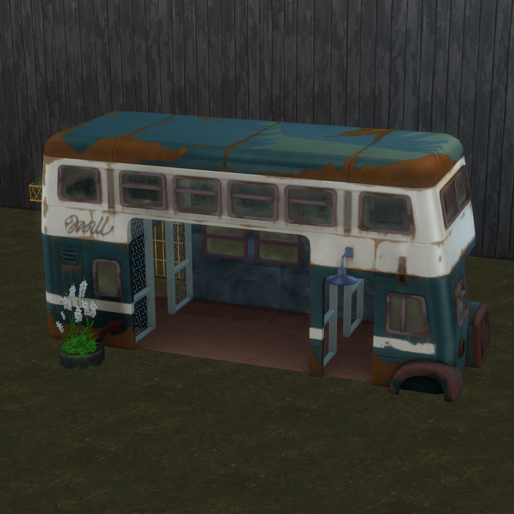 Bar-less Boss Bus · Sims 4 CC Objects