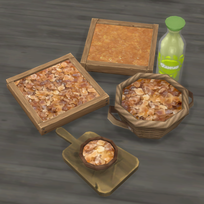 Raw Sugar · Sims 4 Crafting CC