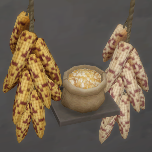 Dried Maize · Sims 4 Crafting CC