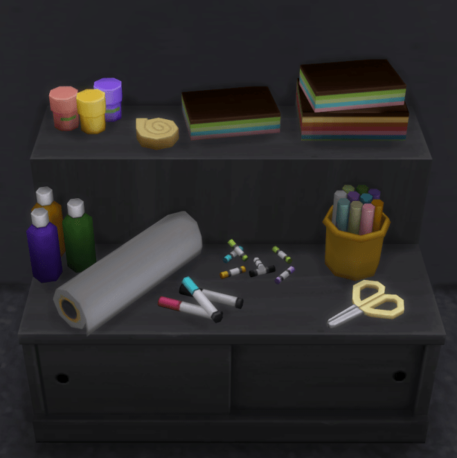 Cranimals Activity Table Clutter · Sims 4 CC Objects