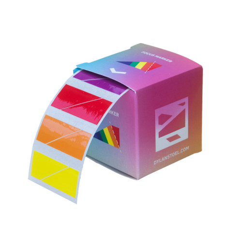 Focus Markers - 100PCS Rainbow | CineParts LTD