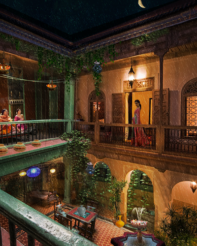 A 1950’s Rainy Haveli Evening | architecturebyari