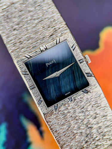 PIAGET • FALCON EYE DIAL •WHITE GOLDE | Cyclope Watches