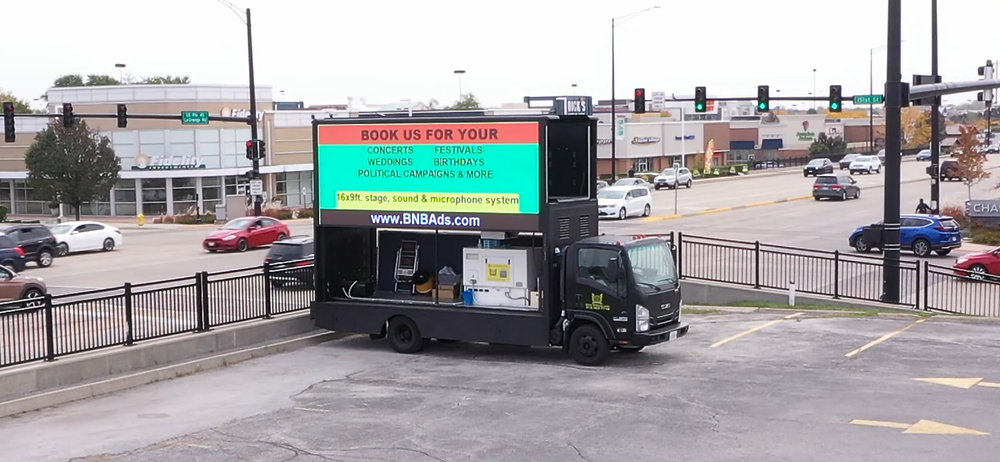 Drive Your Message Home with Digital LED Billboard Trucks in Chicago