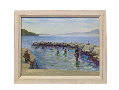 Rock Pool in Zadar, Croatia | georgethomasartist