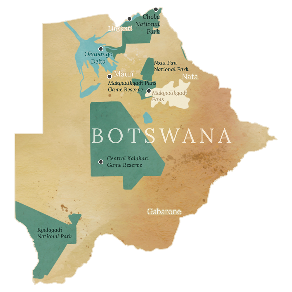 Botswana - The Heart of the Okavango, Soul of the Kalahari