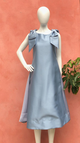 Cherish Powder Blue Gazaar Dress (For Pre-Order) | C&C