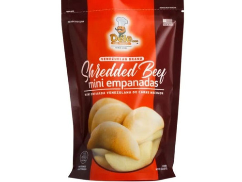 Venezuelan Shredded Beef Mini Empanada Frozen Dele 24 units x 1oz, 1 ...