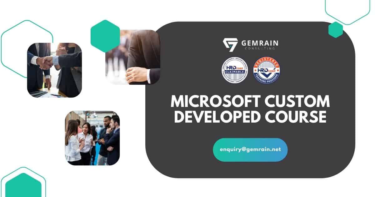 Microsoft Custom Developed Course