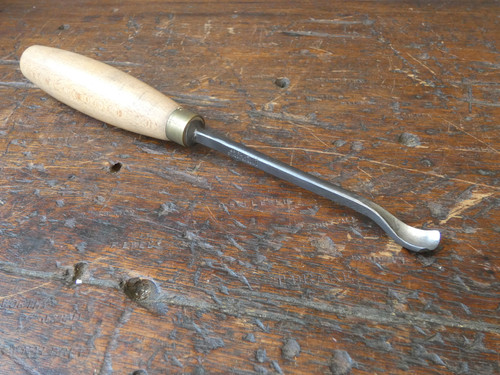 1/2" (13mm) Front Bent Spoon Bit Gouge - No 27 - J B Addis | Old Tools ...