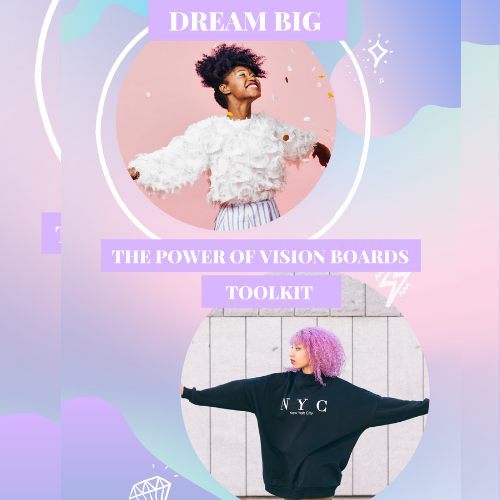 Dream Big The Power of Vision Boards Toolkit | www.kimamorrow.com