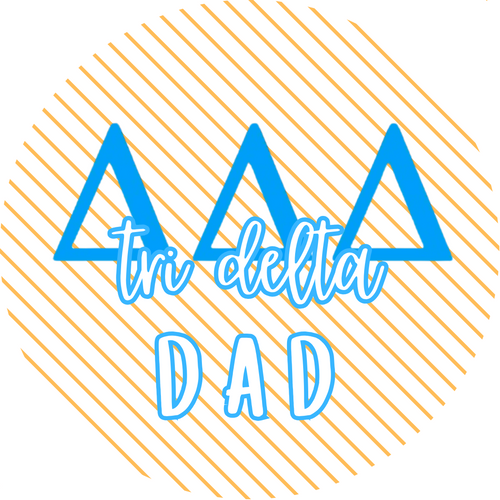 Tri Delta Dad 2 The Button Bar