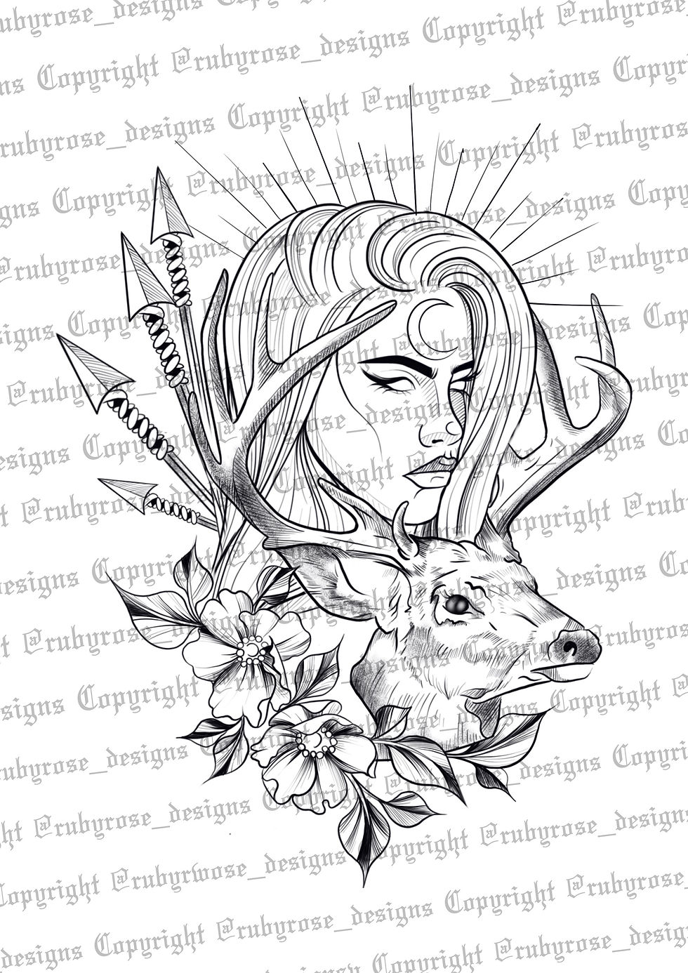 Tattoo merchandise | Ruby Rose Designs