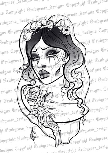Corpse Bride Goddess | Ruby Rose Designs