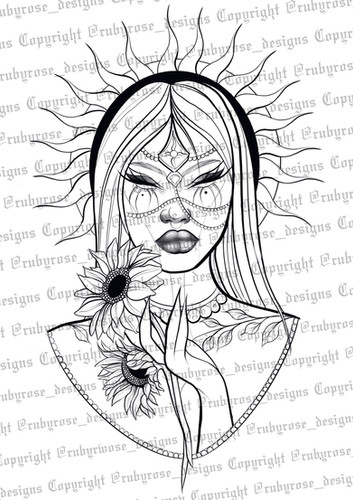 Goddess Clytie | Ruby Rose Designs