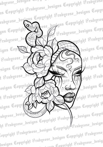 Mini Snake Goddess | Ruby Rose Designs