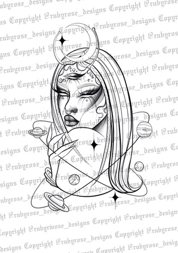 Alien Goddess | Ruby Rose Designs