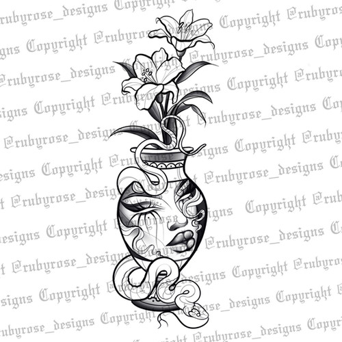 Snakes and Vases | Ruby Rose Designs