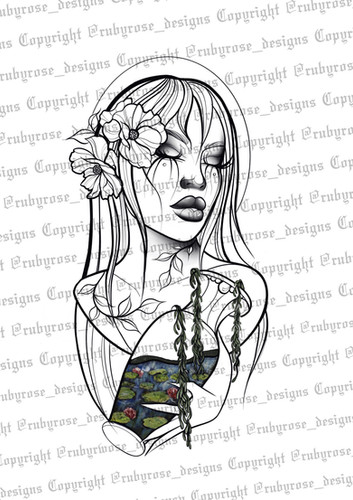 Monet Goddess | Ruby Rose Designs