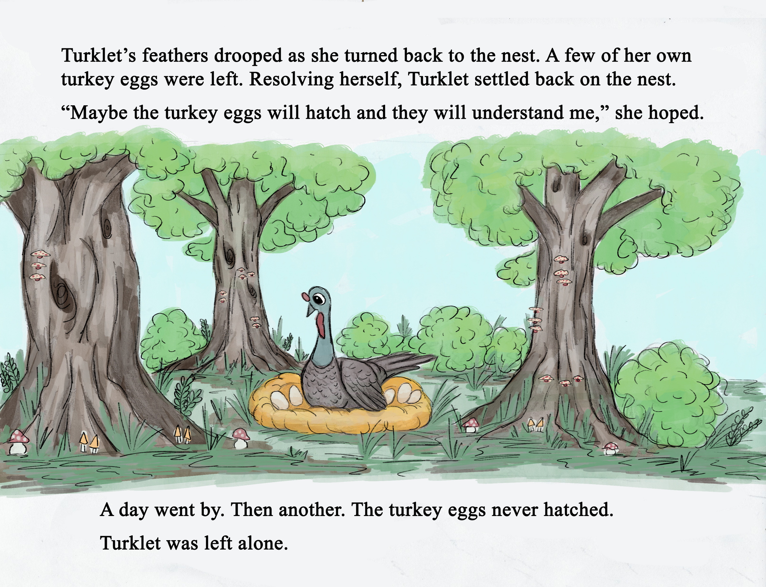 turkey coloring pages without feathers by woody